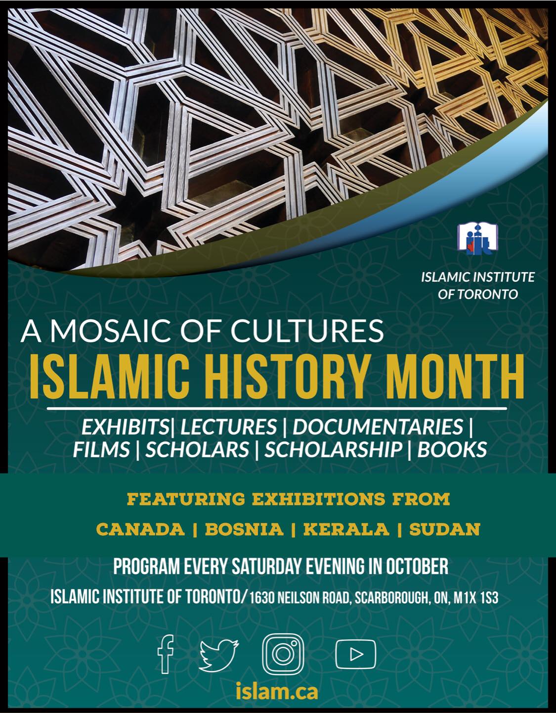 Canada celebrates Islamic History Month